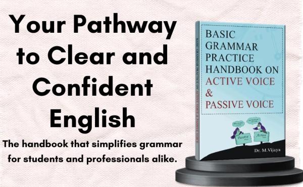 Dr. M. Vijaya – Basic Grammar Practice Handbook on Active and Passive ...
