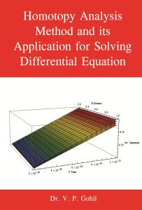 Homotopy Analysis Method and Its Application for Solving Differential ...